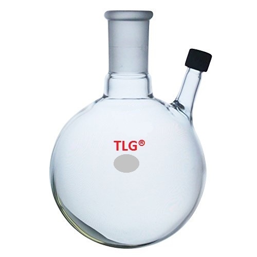Buy Online – Flask, Round Bottom, Threaded Inlet, Capacity 25mL, Joint ...