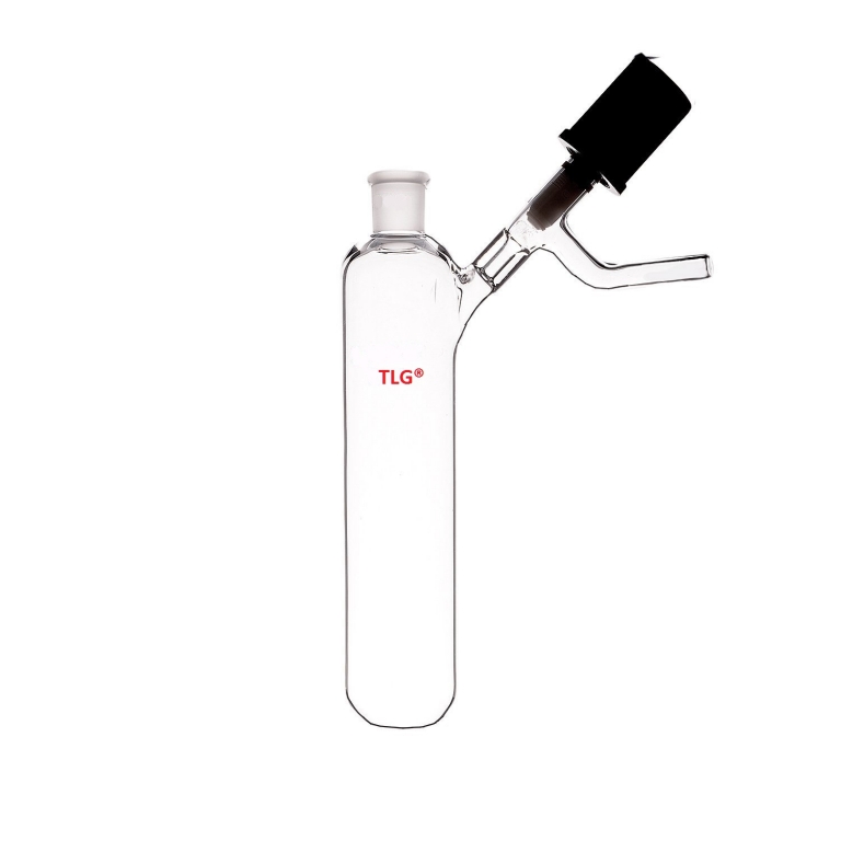 Buy Online – Flask, Reaction Tube, High vacuum Valve, Capacity 100mL ...