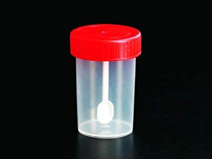 Buy Online – Stool Container with Spatula, PP, 40mL, Stool Container ...