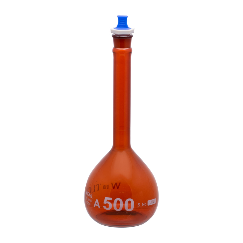 Buy Online – Serialized and Certified, Volumetric Flask, Low Actinic ...