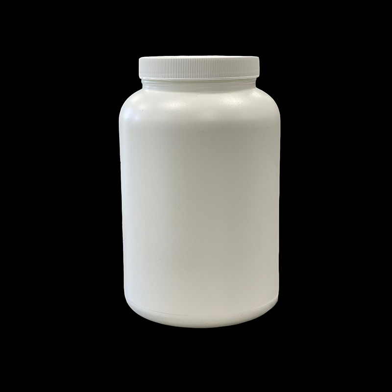 Round Bottles, Wide Neck, HDPE, 2.2L